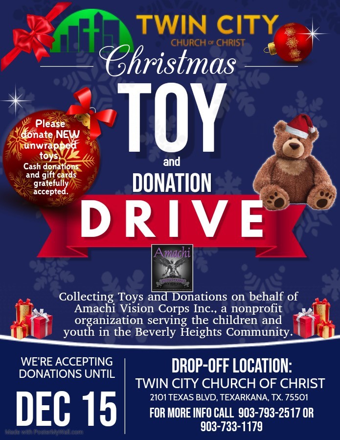 2019-12-15 - Twin City Church of Christ Toy Drive - Village Communities ...